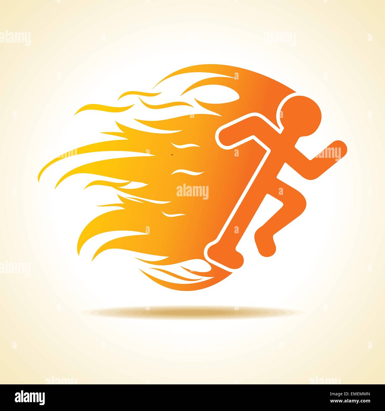 Running man exit door Stock Vector Images - Alamy