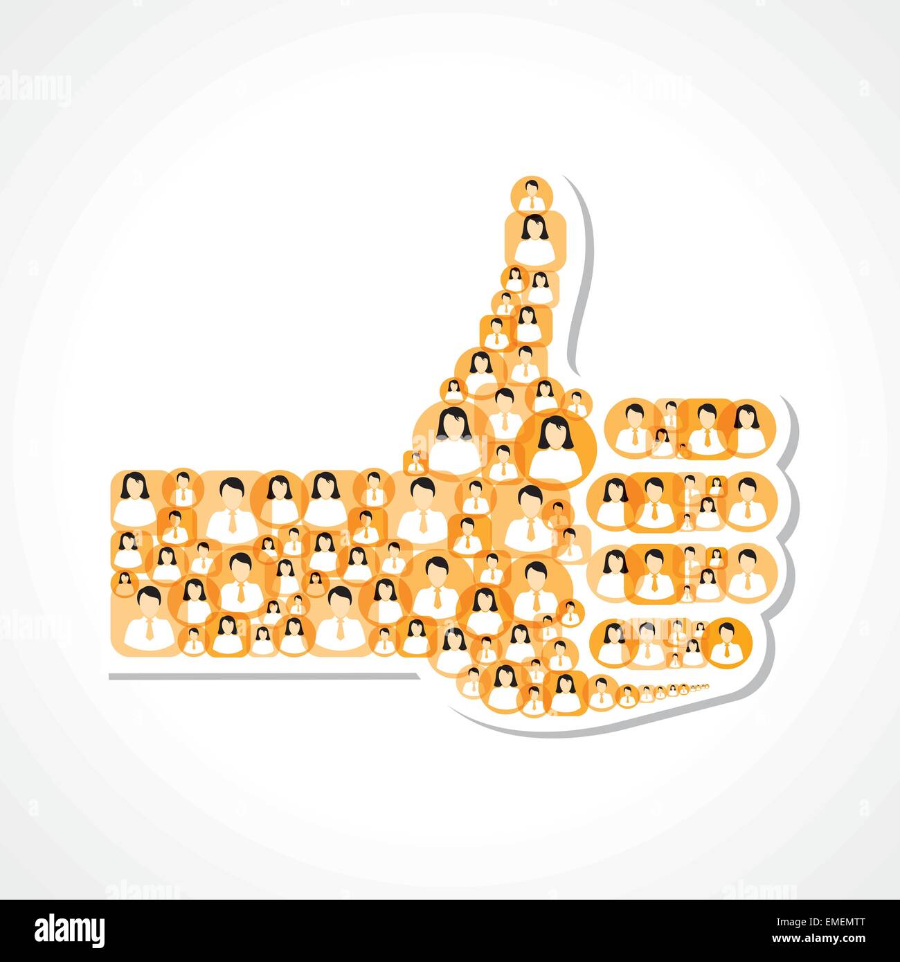 Female approve Stock Vector Images - Alamy