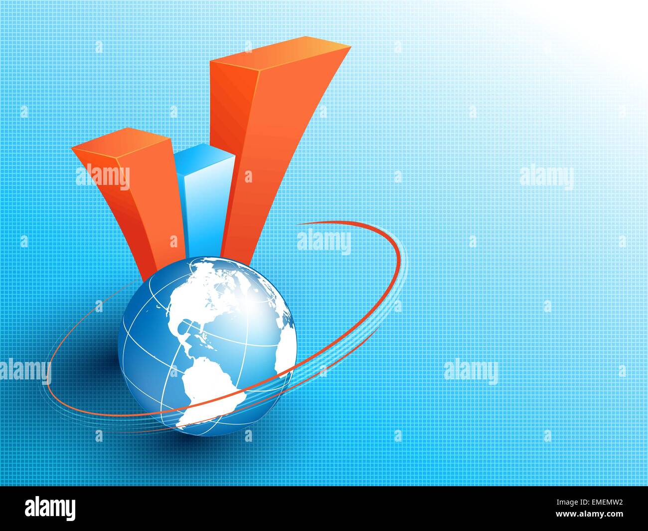 Vector growth progress bar Stock Vector Images - Alamy