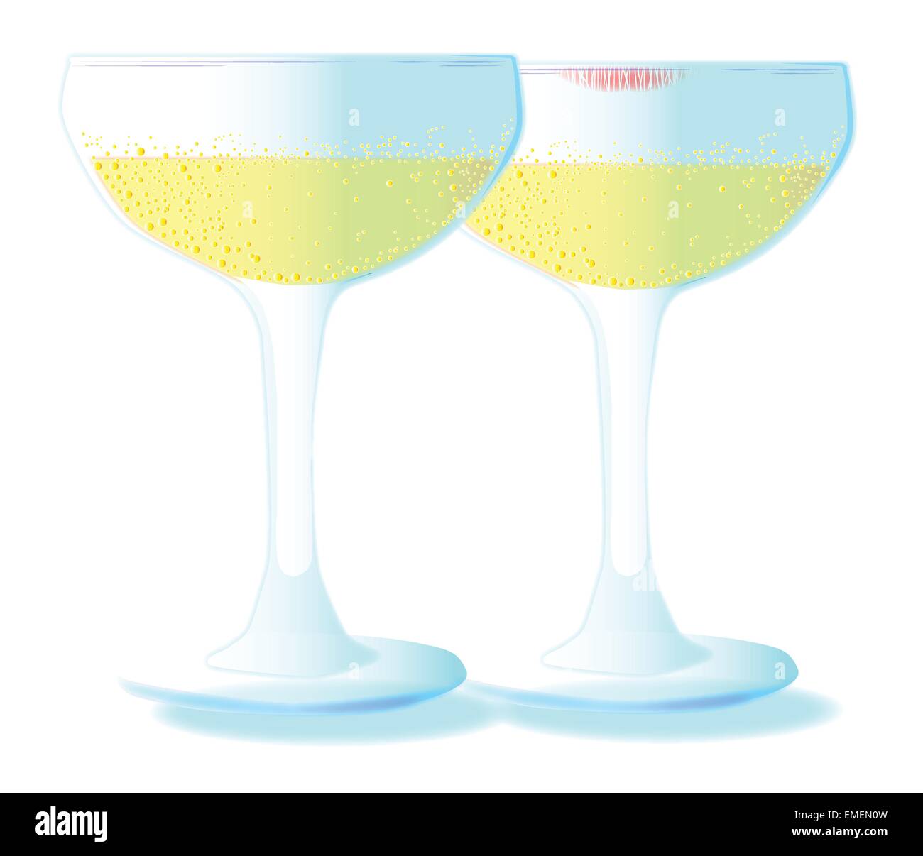 Champagne on sparkling background Stock Vector Images - Alamy