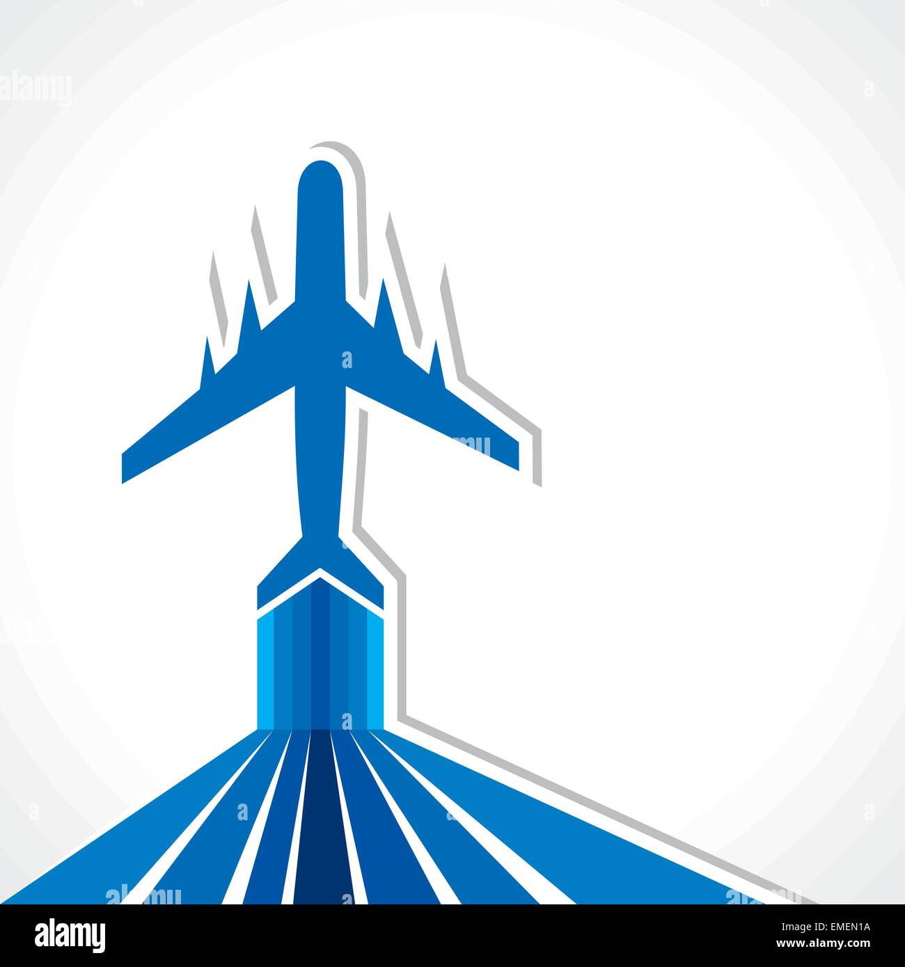 Abstract background with airplane stock vector Stock Vector Image & Art ...
