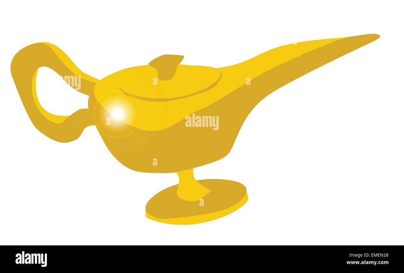 Magic Lamp High Resolution Stock Photography and Images - Alamy
