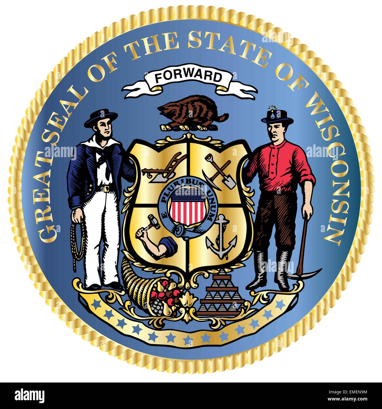 Seal state hi-res stock photography and images - Alamy