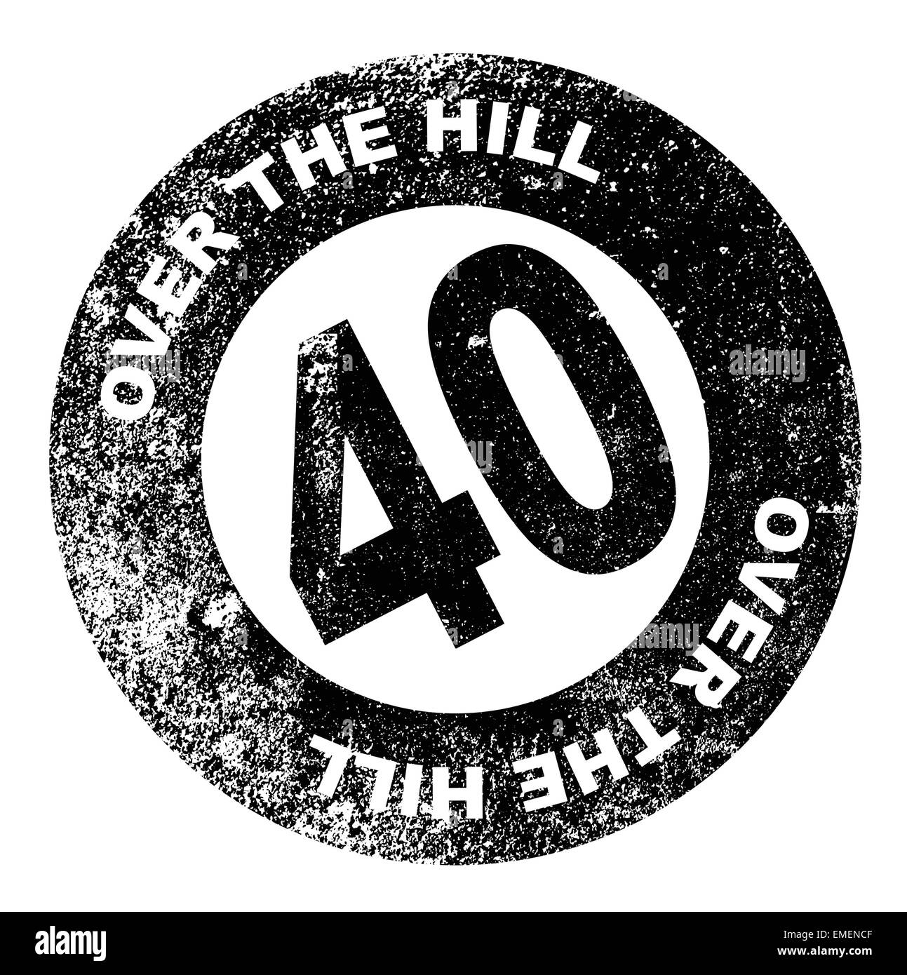 Over The Hill 40 Clipart