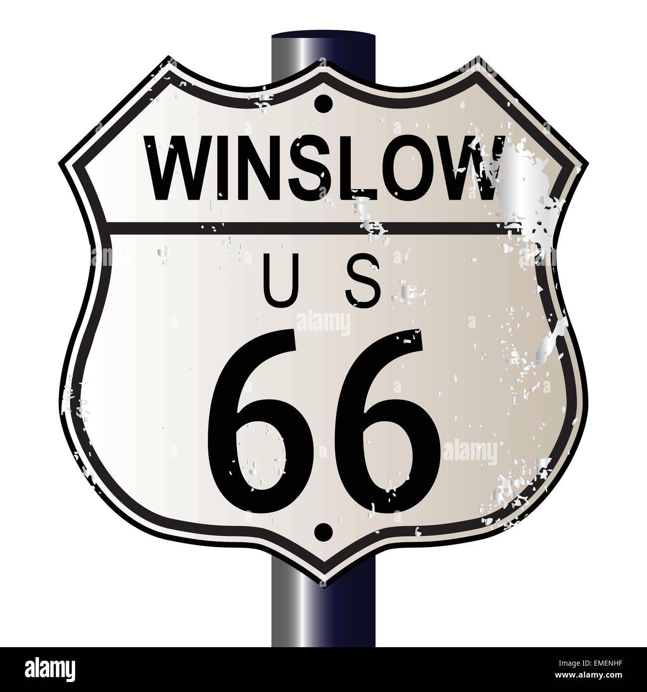 Winslow sign Stock Vector Images - Alamy