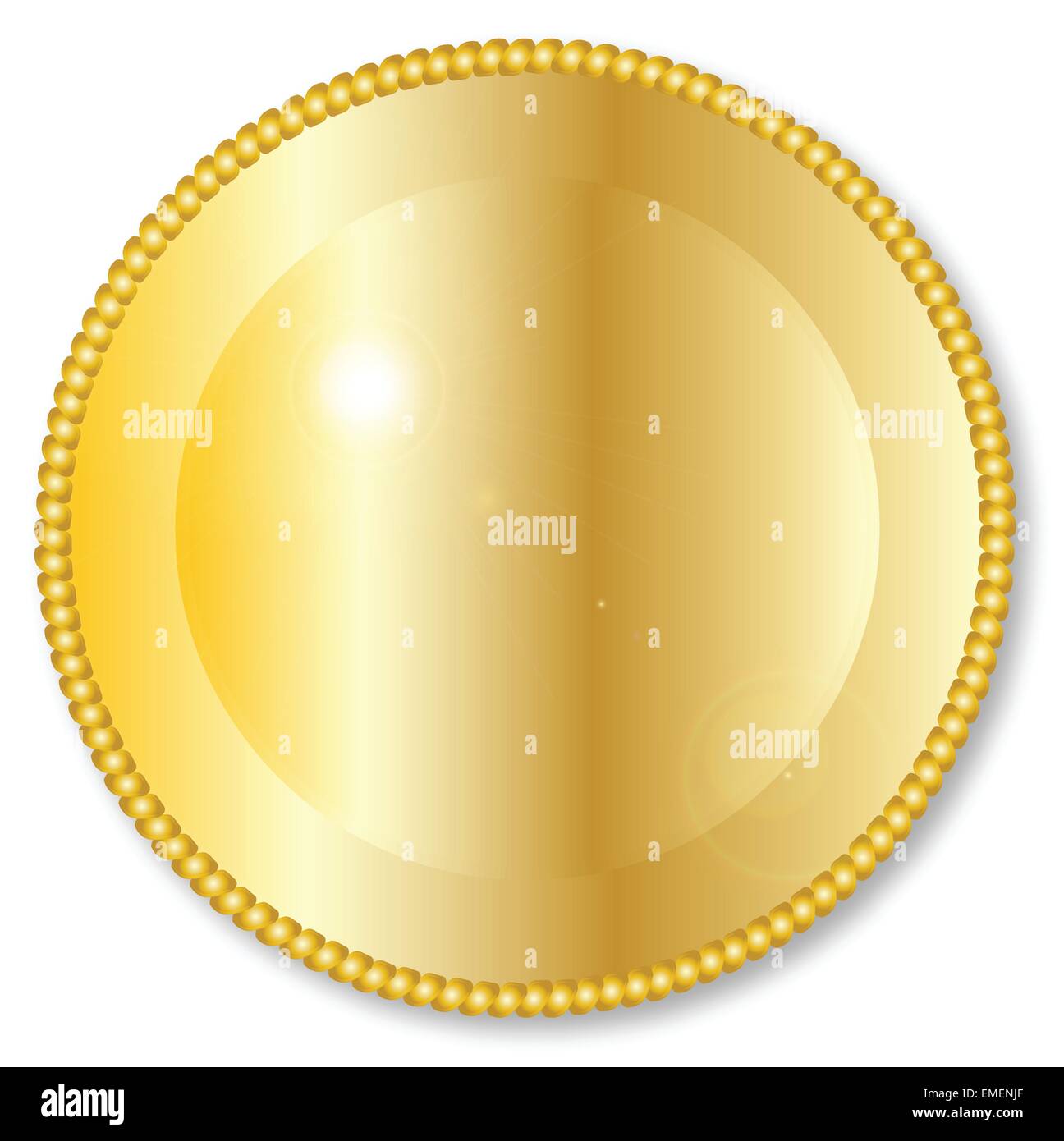 Round Golden Background Stock Vector Image & Art - Alamy