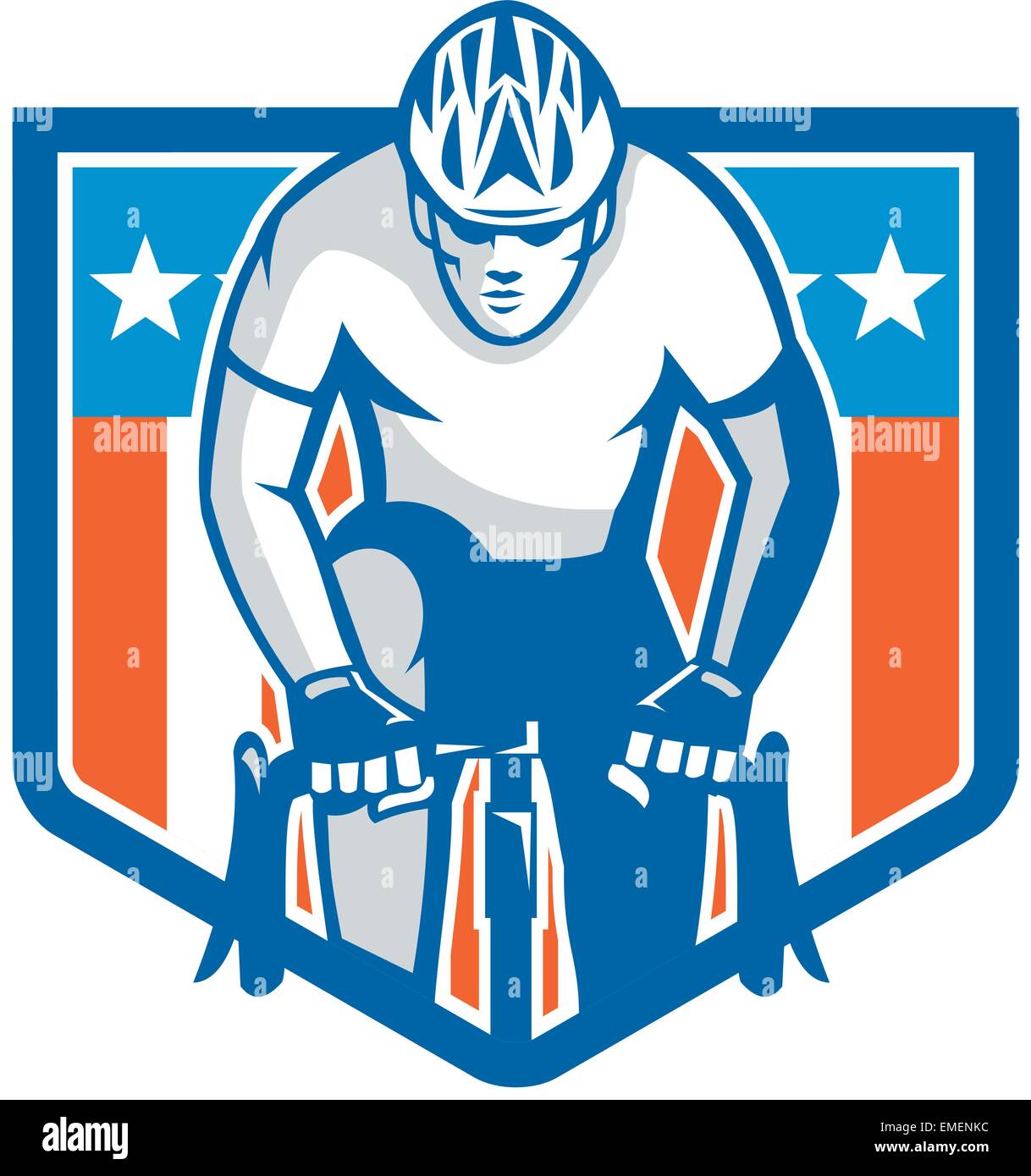 Usa cycling race Stock Vector Images - Alamy