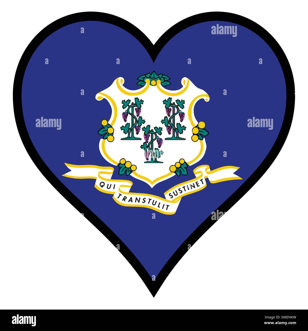 Connecticut drawing Cut Out Stock Images & Pictures - Alamy