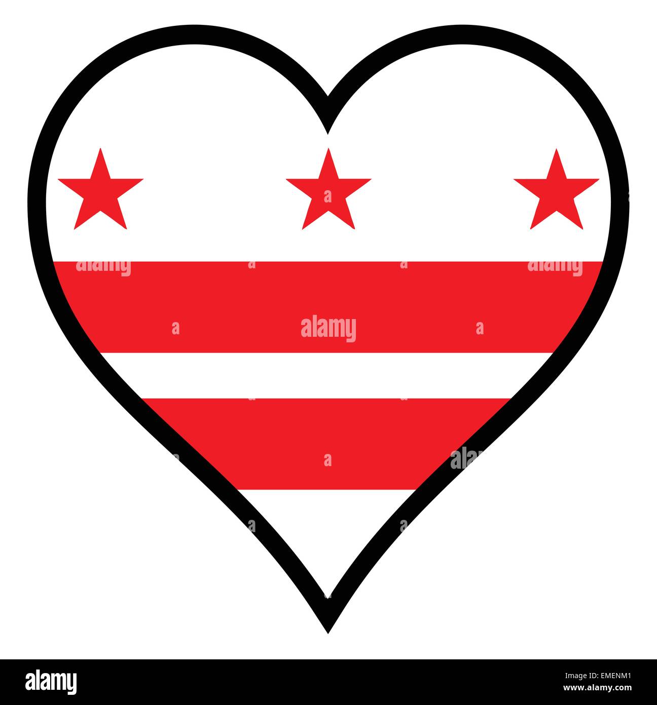 Love Washington DC Stock Vector Image & Art - Alamy