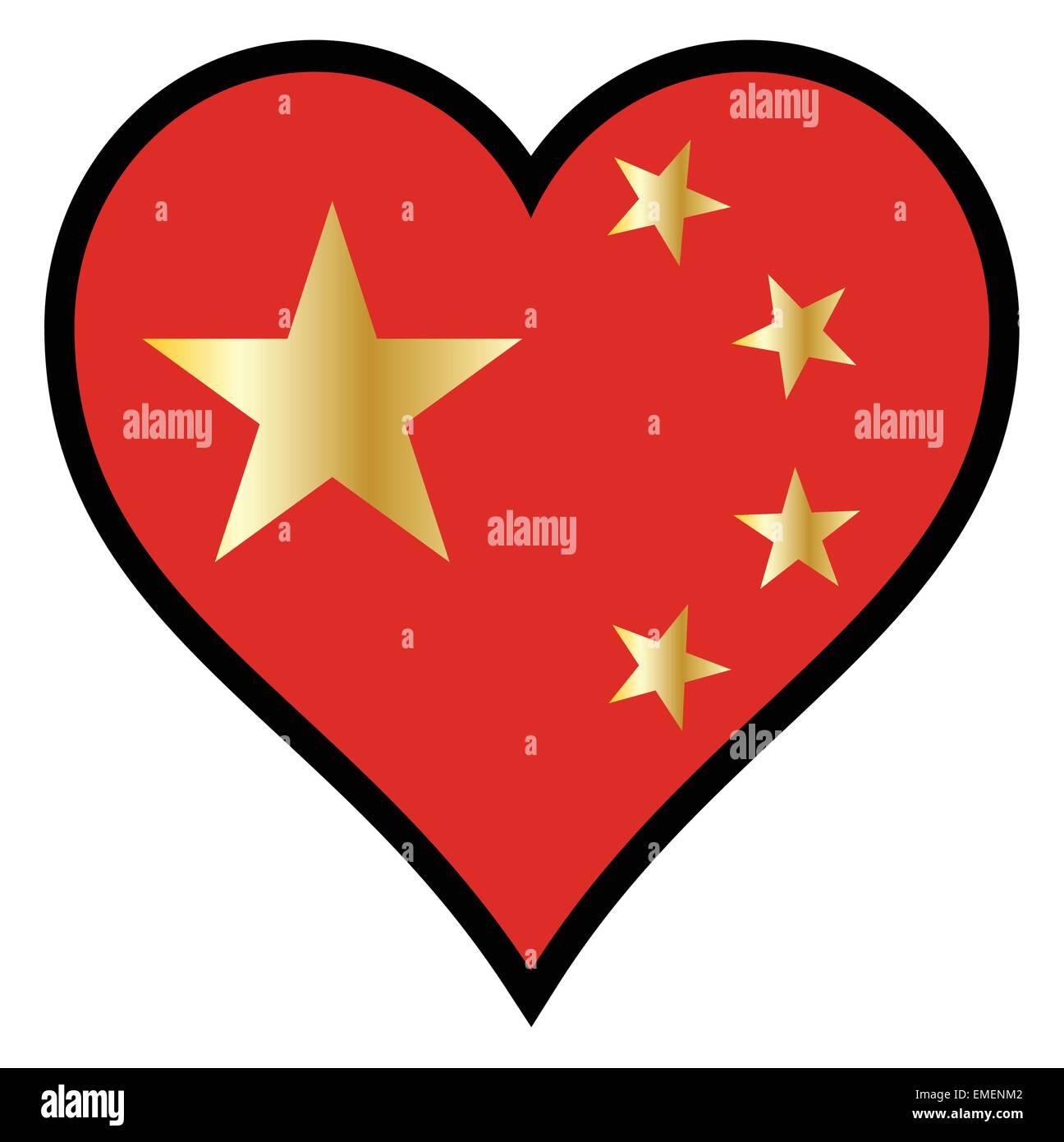 All over china Stock Vector Images - Alamy