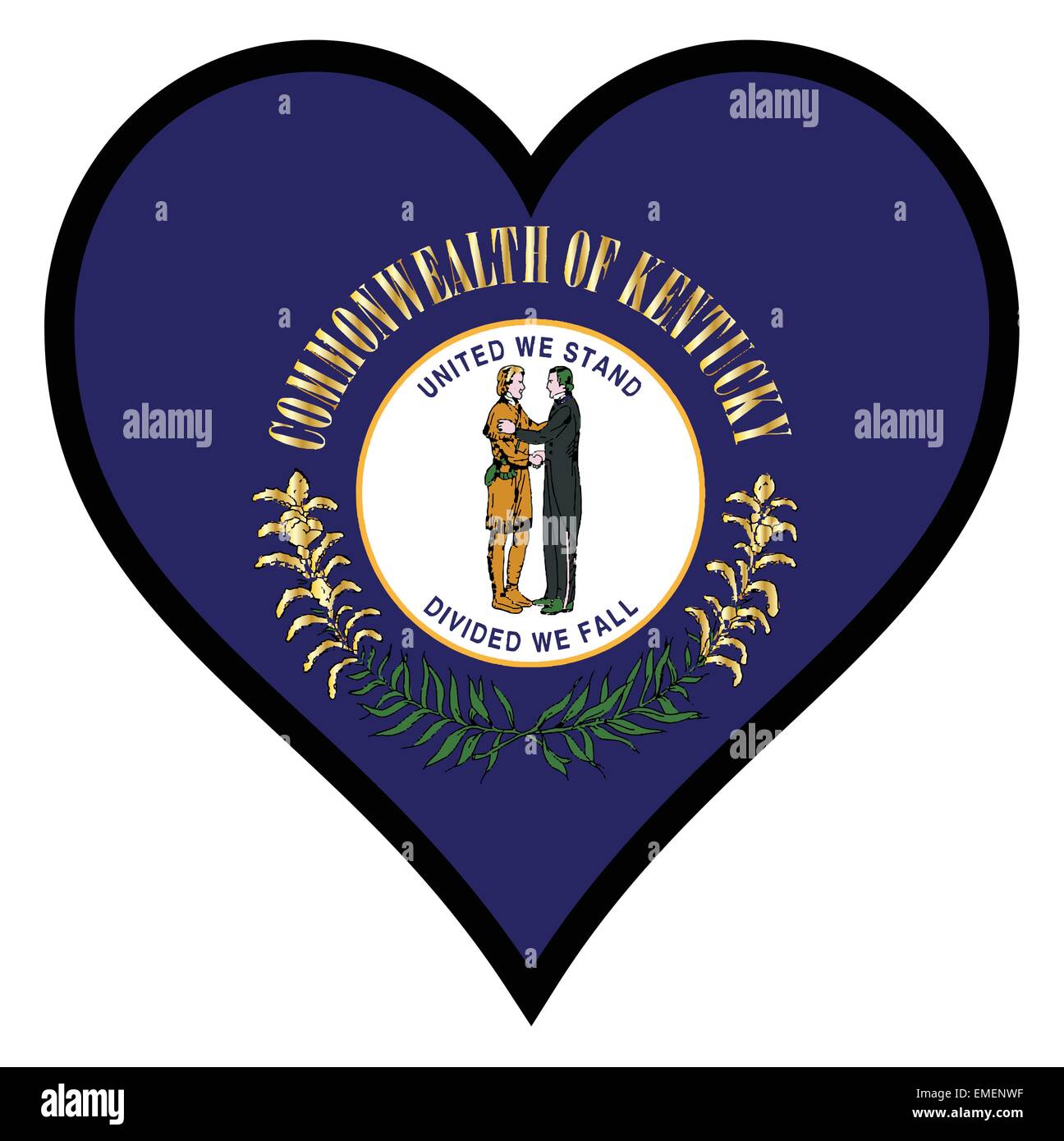 Kentucky heart hi-res stock photography and images - Alamy