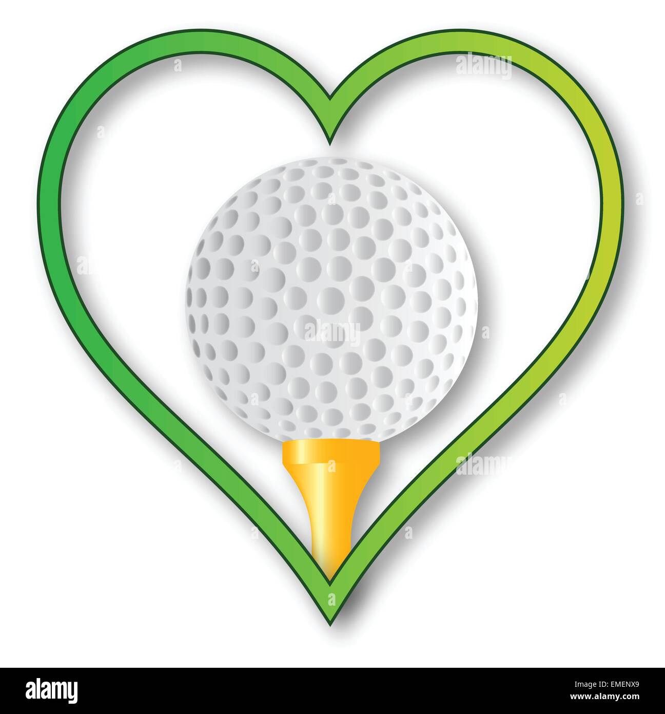 Open golf Stock Vector Images - Alamy