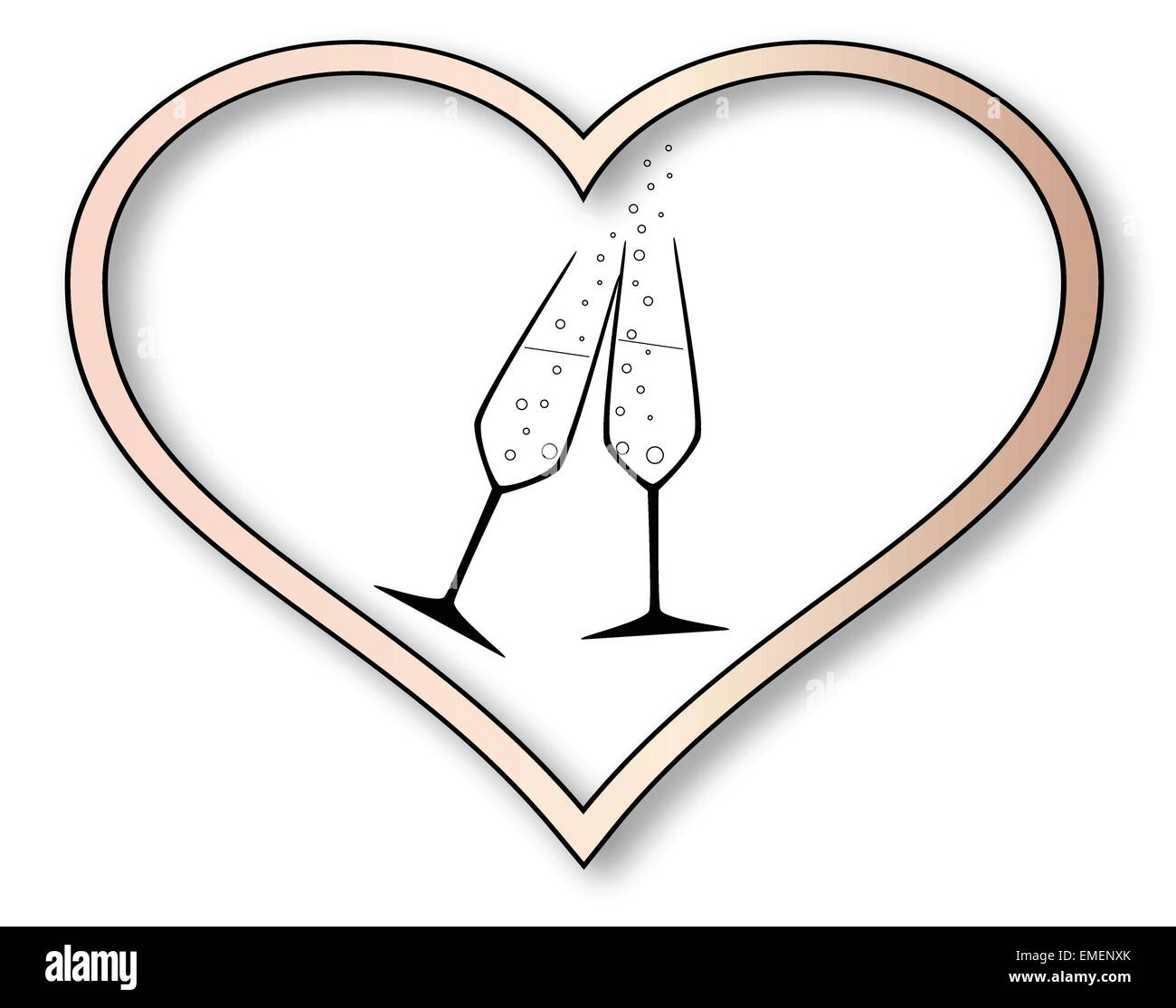 Wedding Toast Clipart