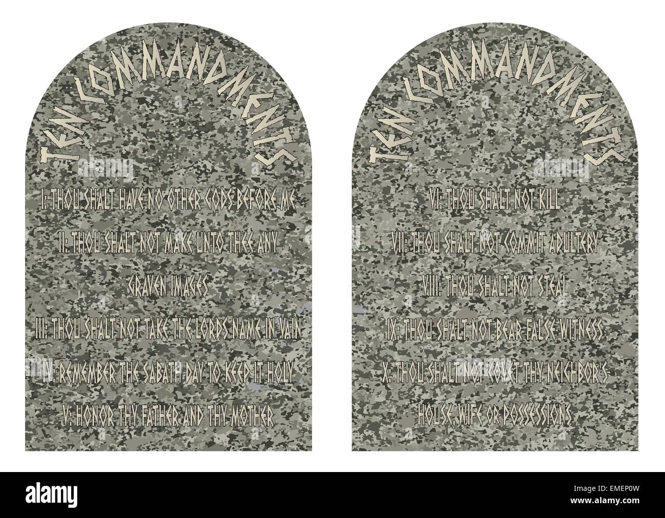 10 Ten Commandments High Resolution Stock Photography and Images - Alamy