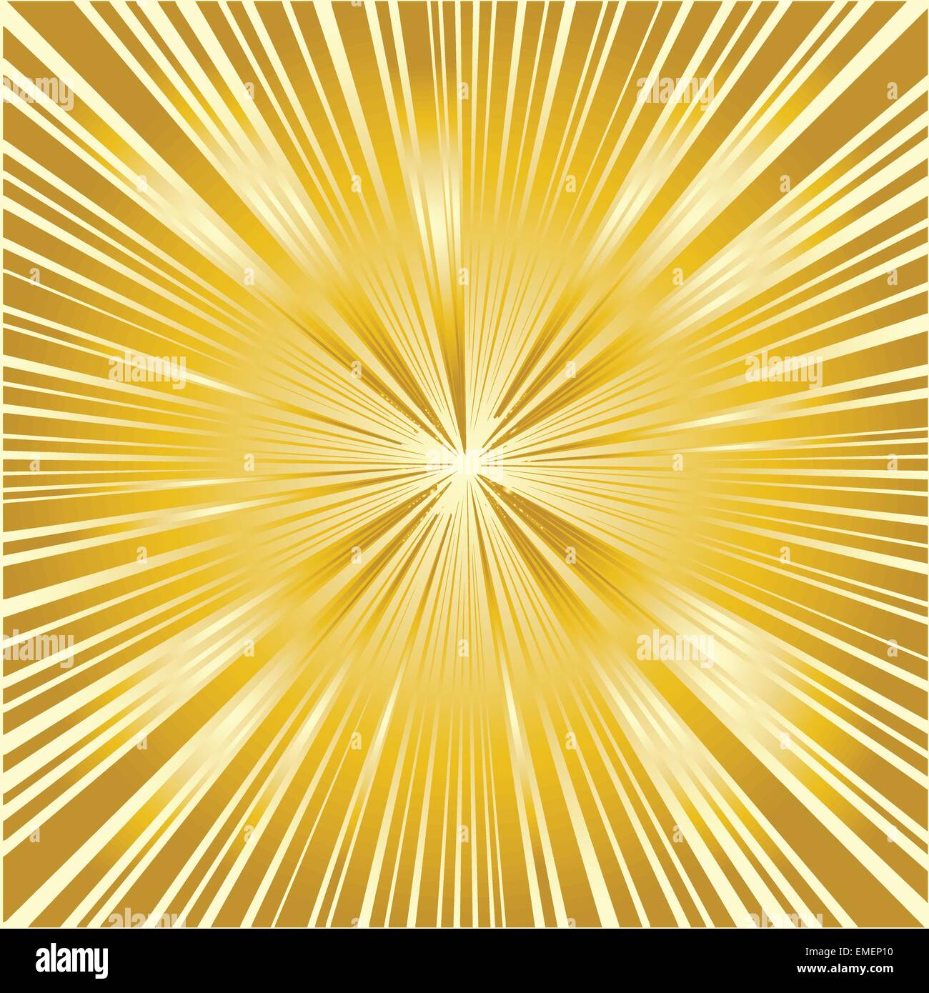 Golden Ray Background Stock Vector Image & Art - Alamy