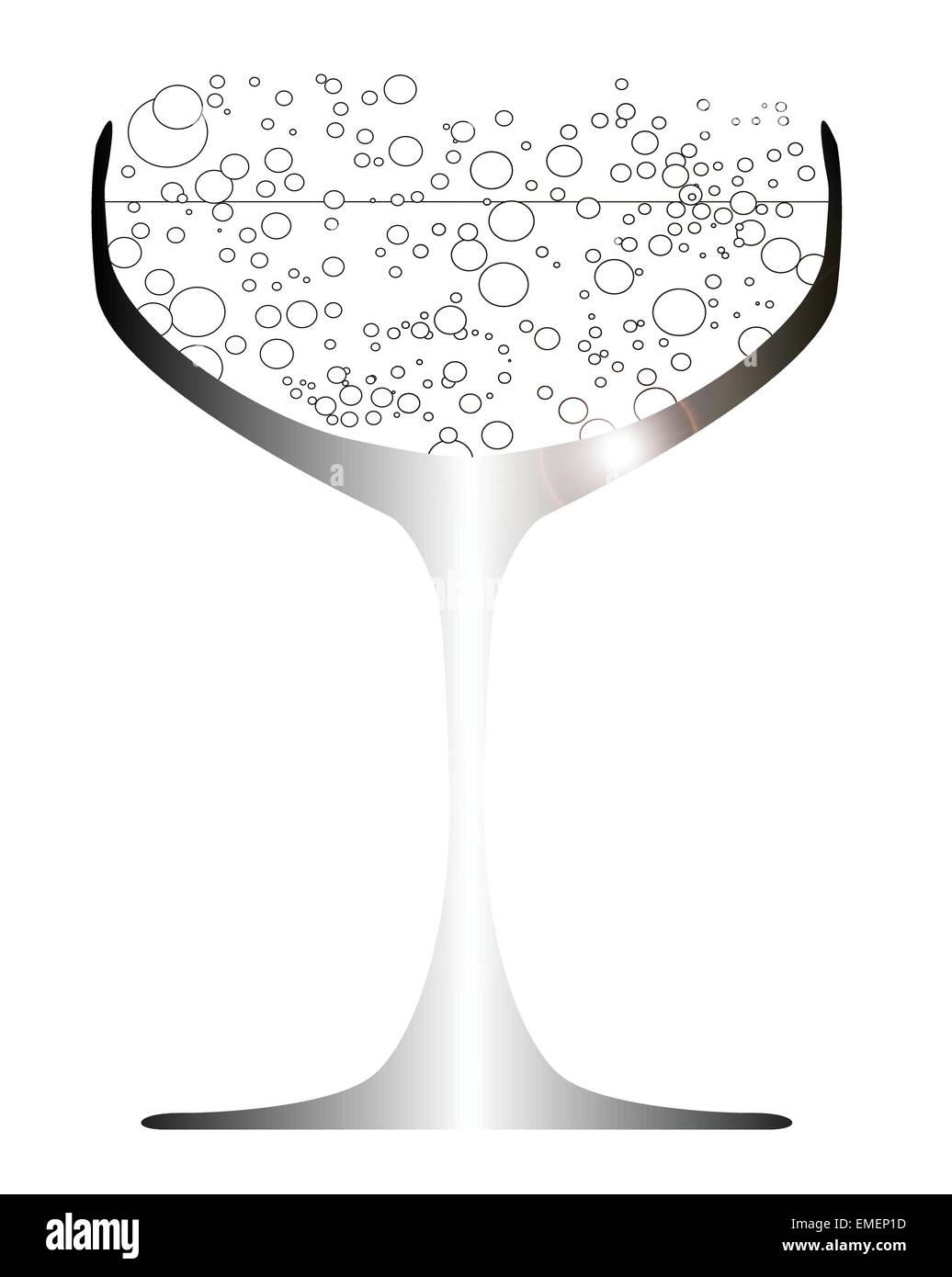 Fizz glass Stock Vector Images - Alamy