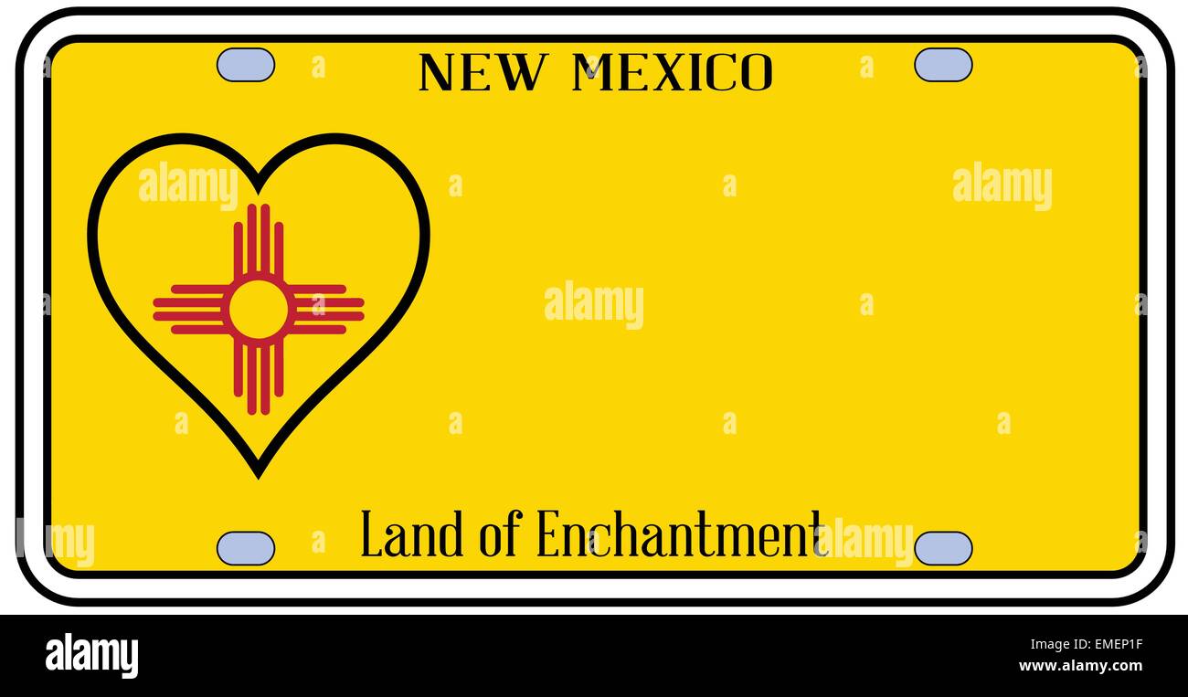 New mexico license plate hi-res stock photography and images - Alamy
