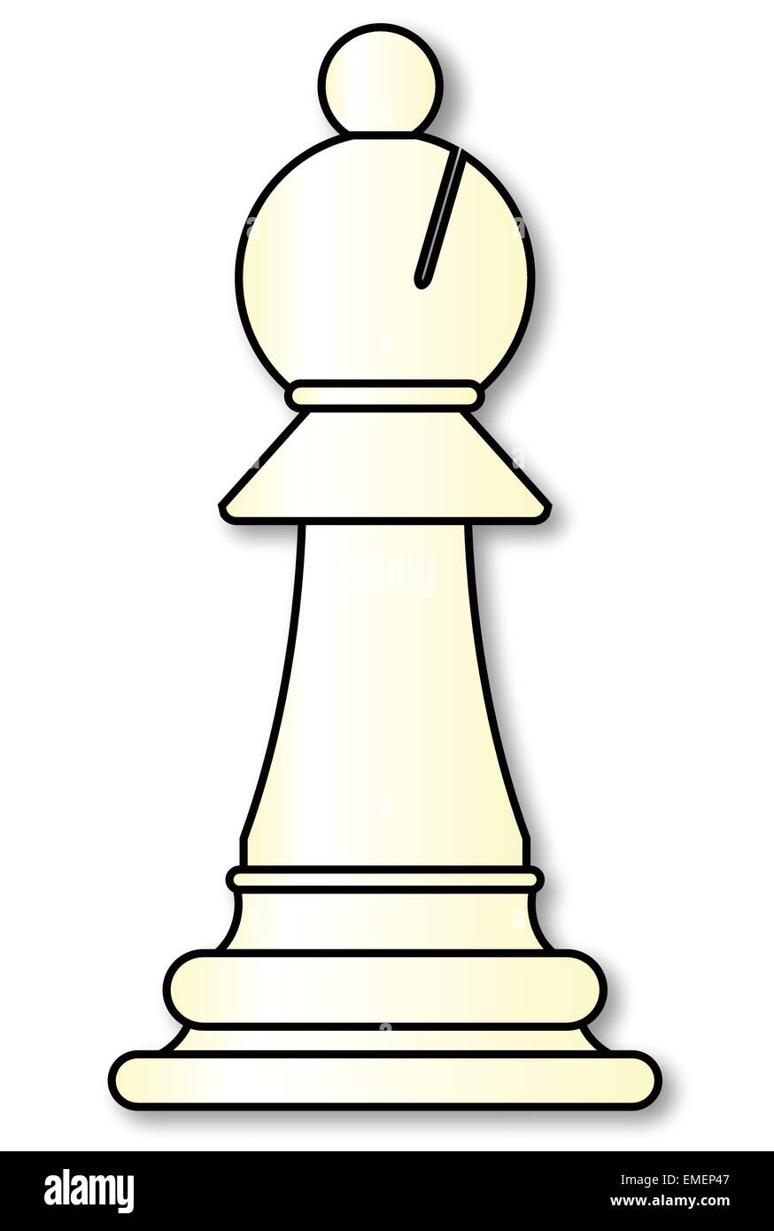 Bishop chess piece hi-res stock photography and images - Alamy
