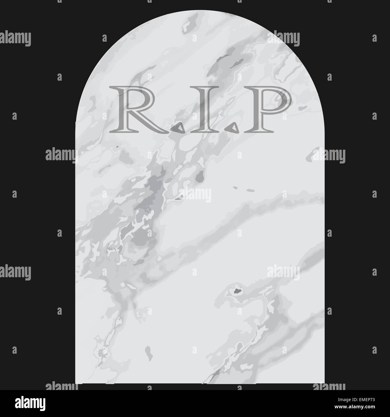 Grave stone isolated Stock Vector Images - Alamy
