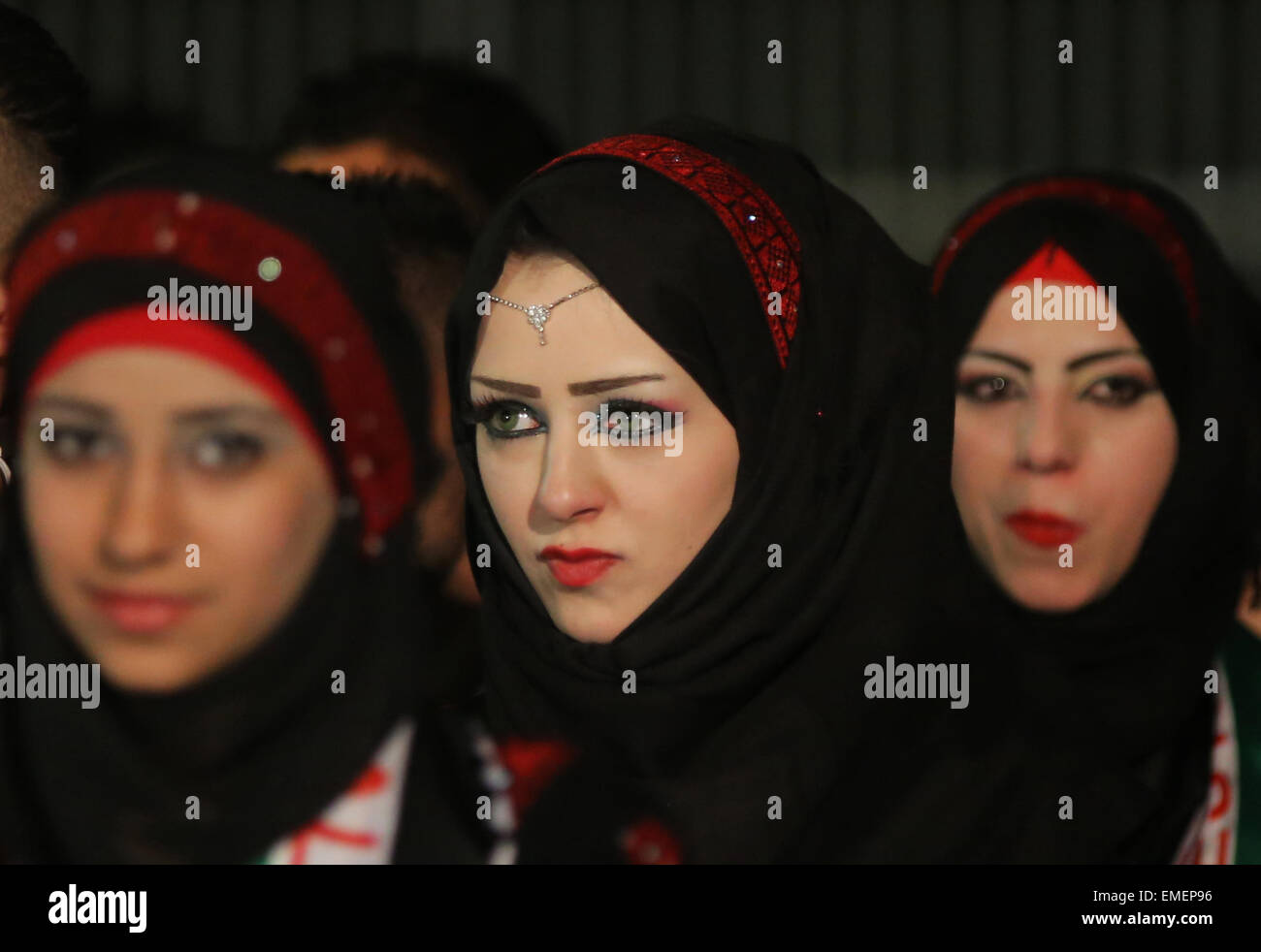 Jericho, West Bank, Palestinian Territory. 20th Apr, 2015. Palestinian ...