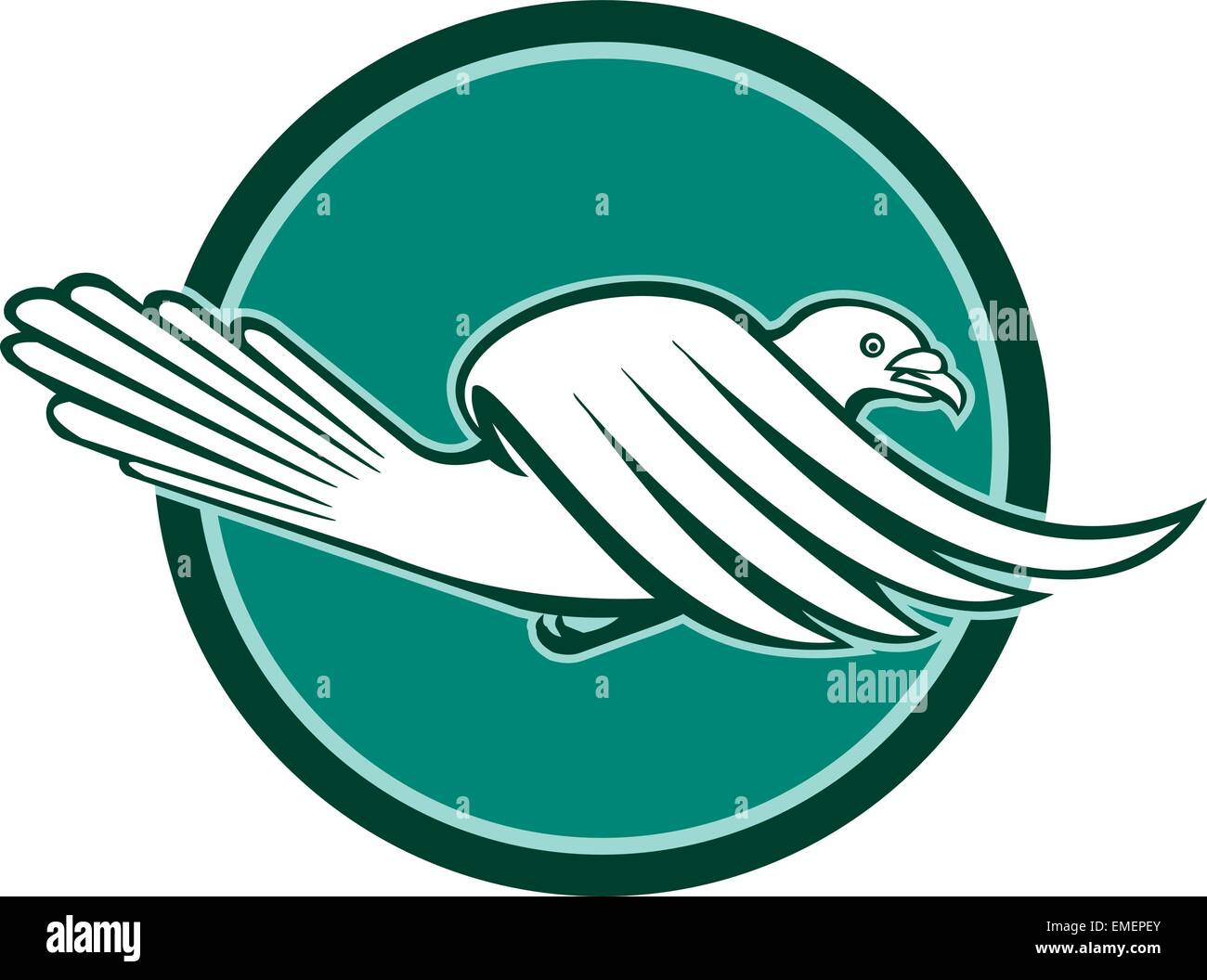 Racing pigeon Stock Vector Images - Alamy