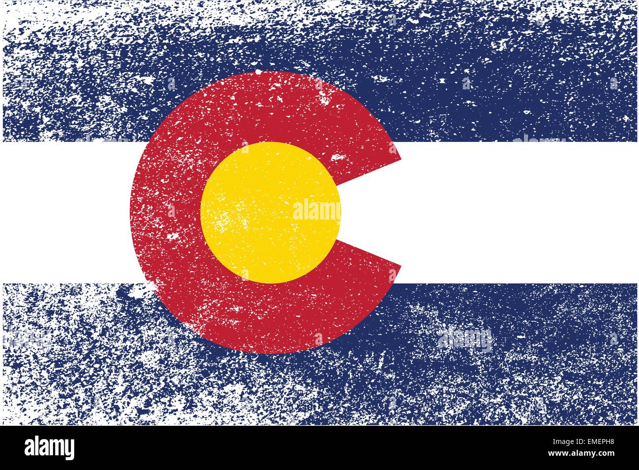 Colorado state flag hi-res stock photography and images - Alamy