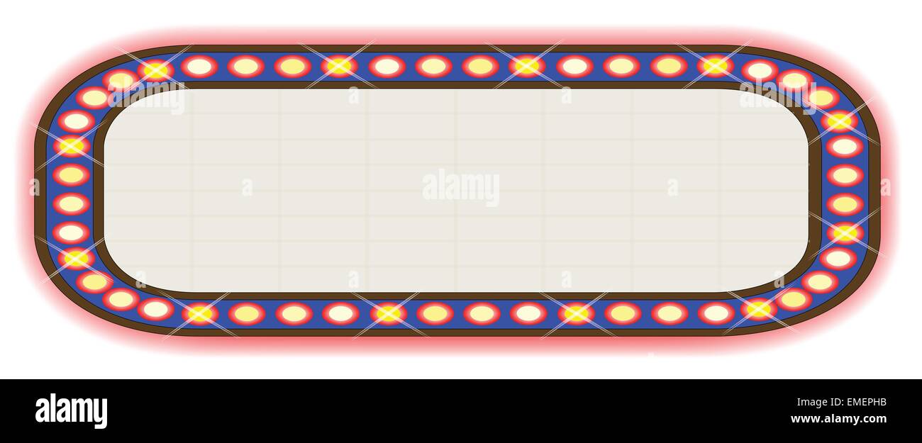 Wide Ad Board Stock Vector Image & Art - Alamy