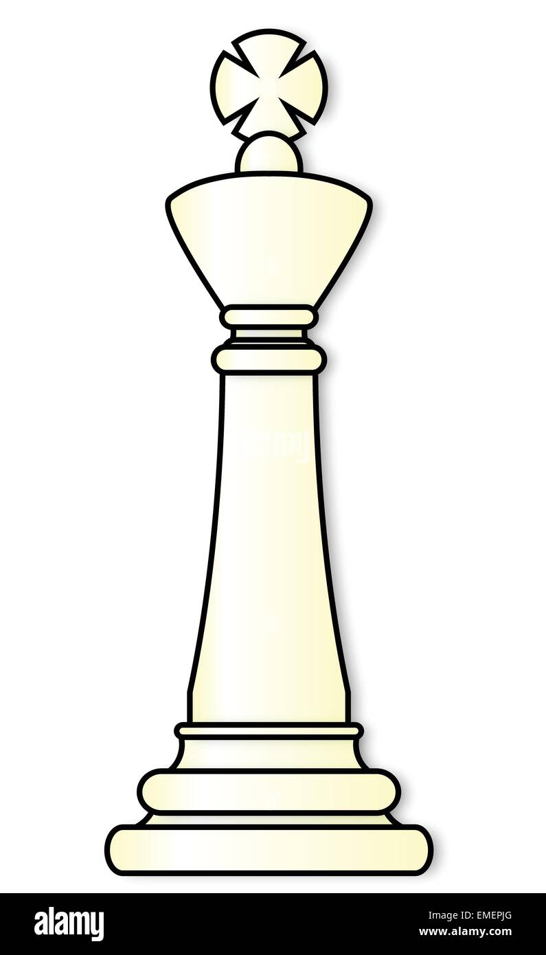 King piece Stock Vector Images - Alamy