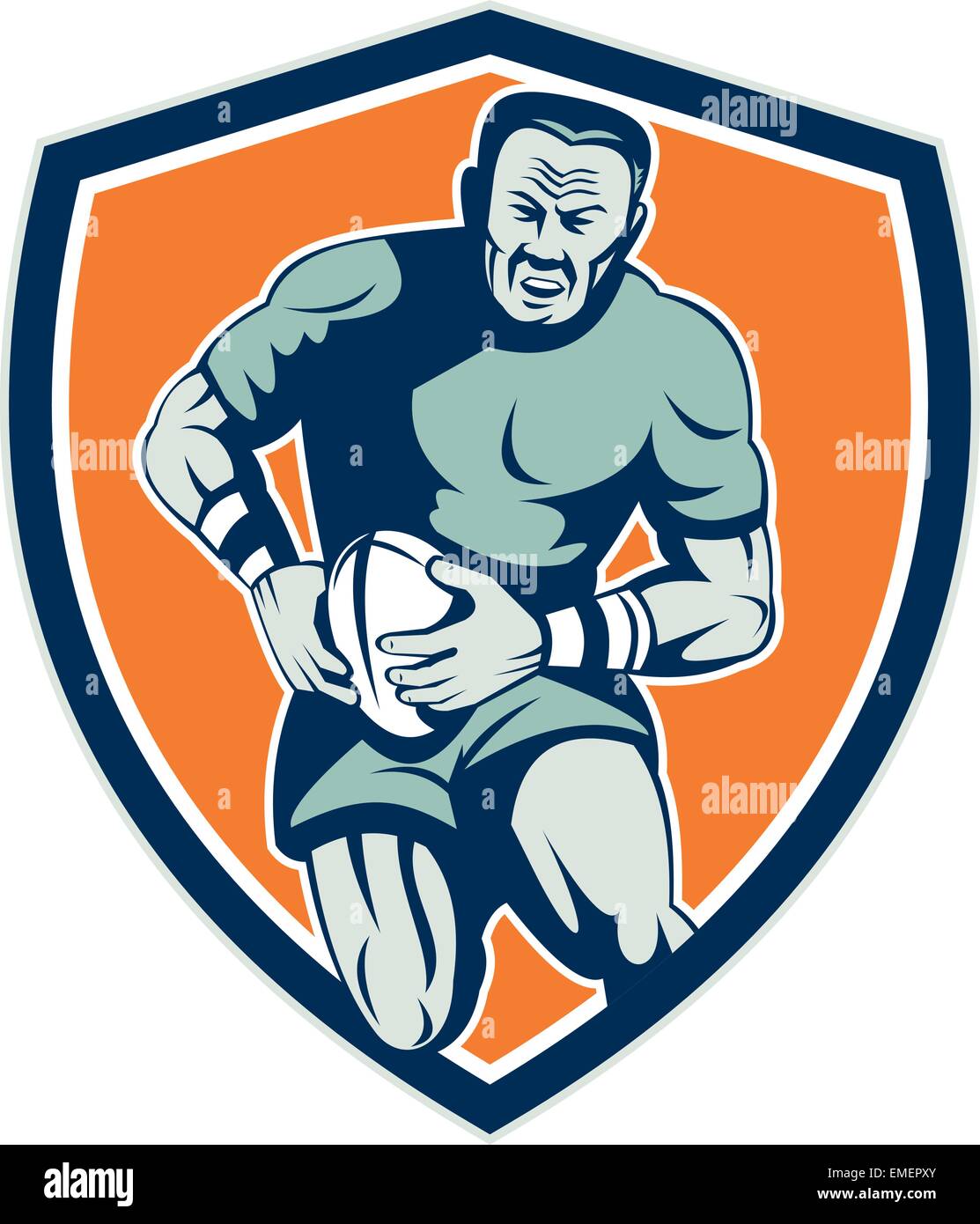 Attacking run Stock Vector Images - Alamy