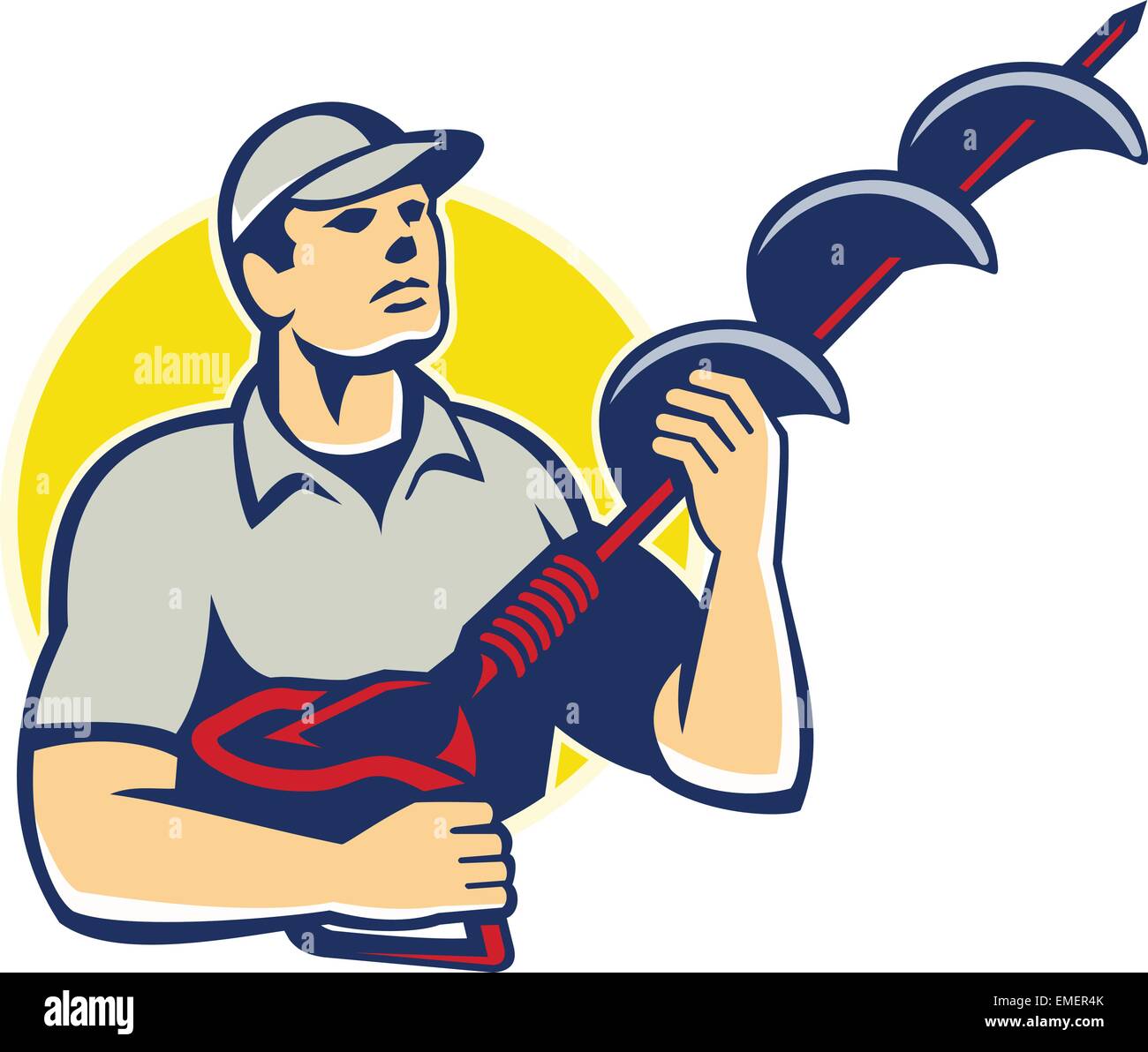 Auger earth Stock Vector Images - Alamy