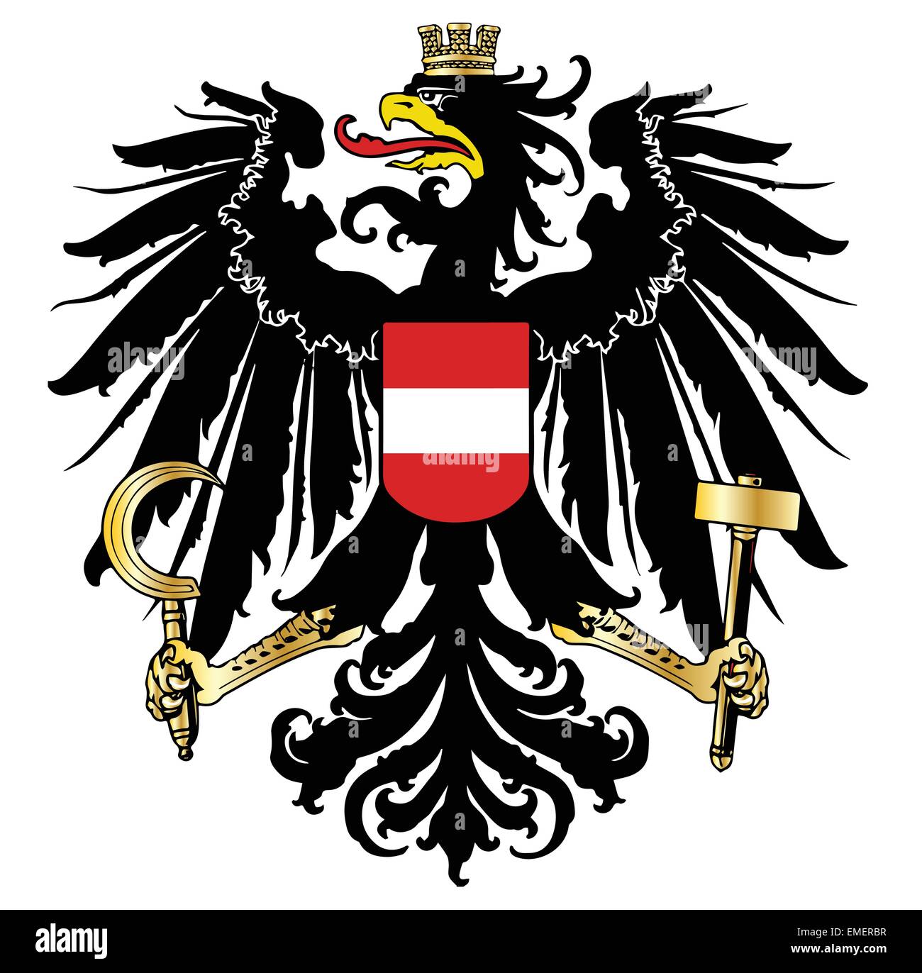 Coat Of Arms Austria High Resolution Stock Photography and Images - Alamy