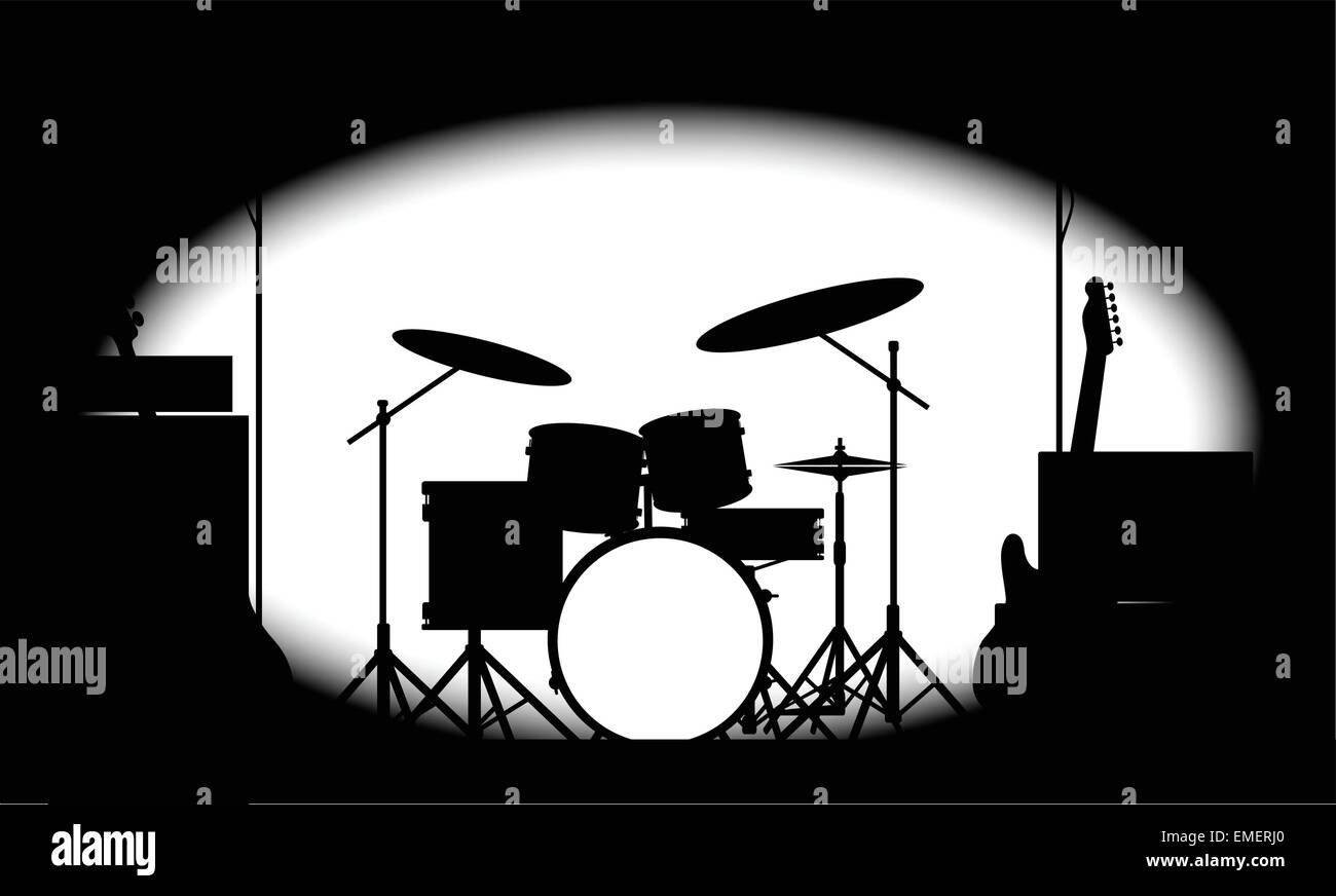 Poster musician Black and White Stock Photos & Images - Alamy