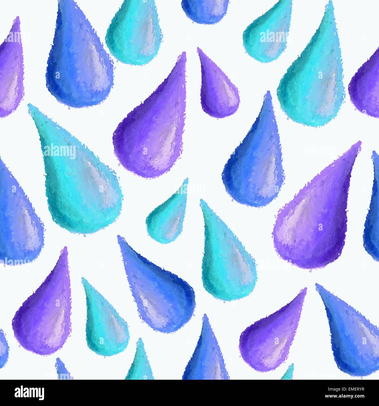Hand drawn drop pattern background Stock Vector Image & Art - Alamy
