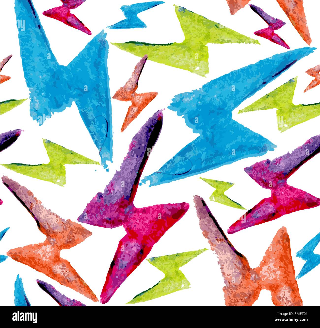 Hand drawn lightning bolt Stock Vector Images - Alamy