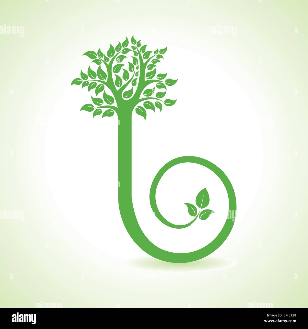 Abstract Tree Design - vector illustration Stock Vector Image & Art - Alamy