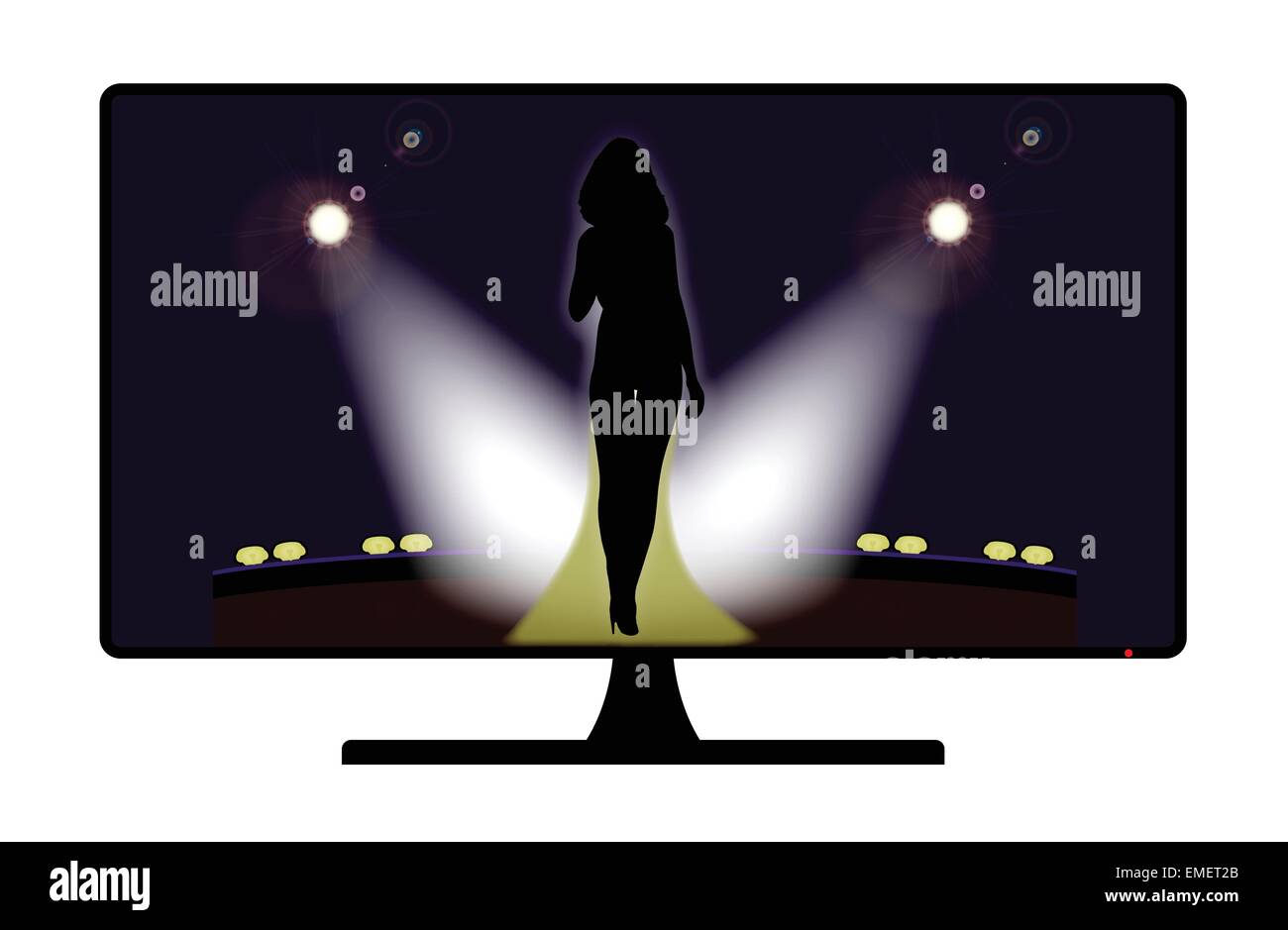 The Music Channel Stock Vector Image & Art - Alamy