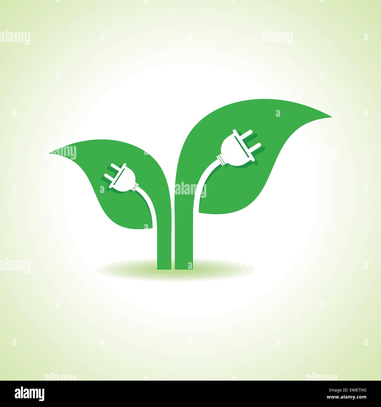 Electricity plug concept vector Stock Vector Images - Alamy