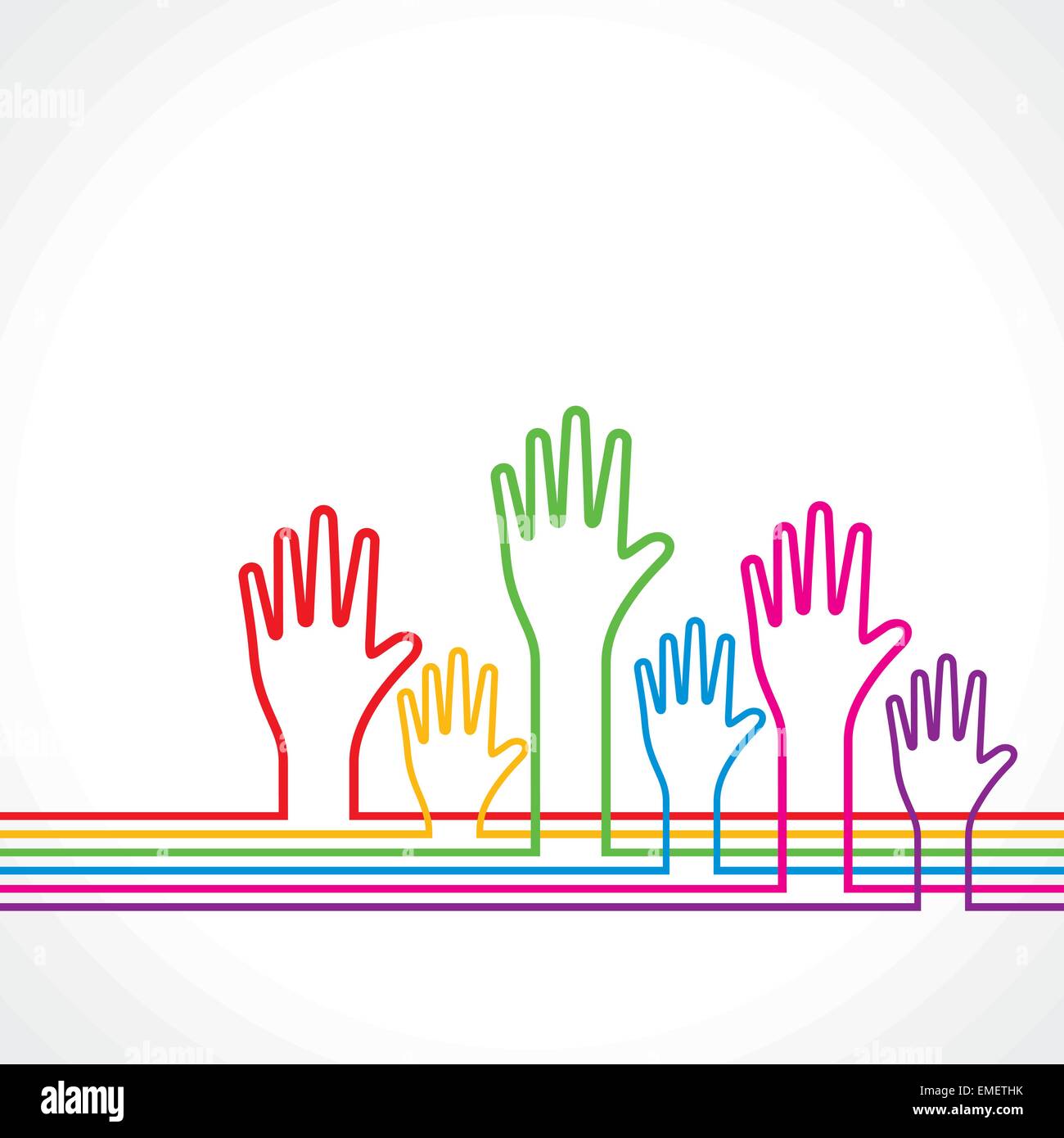 Hand background hi-res stock photography and images - Alamy