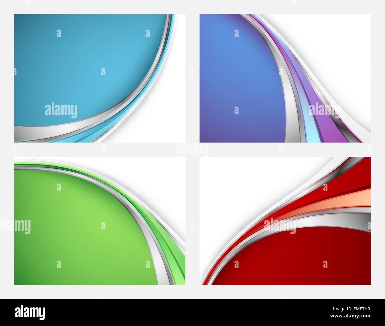 abstract vector backgrounds set Stock Vector Image & Art - Alamy