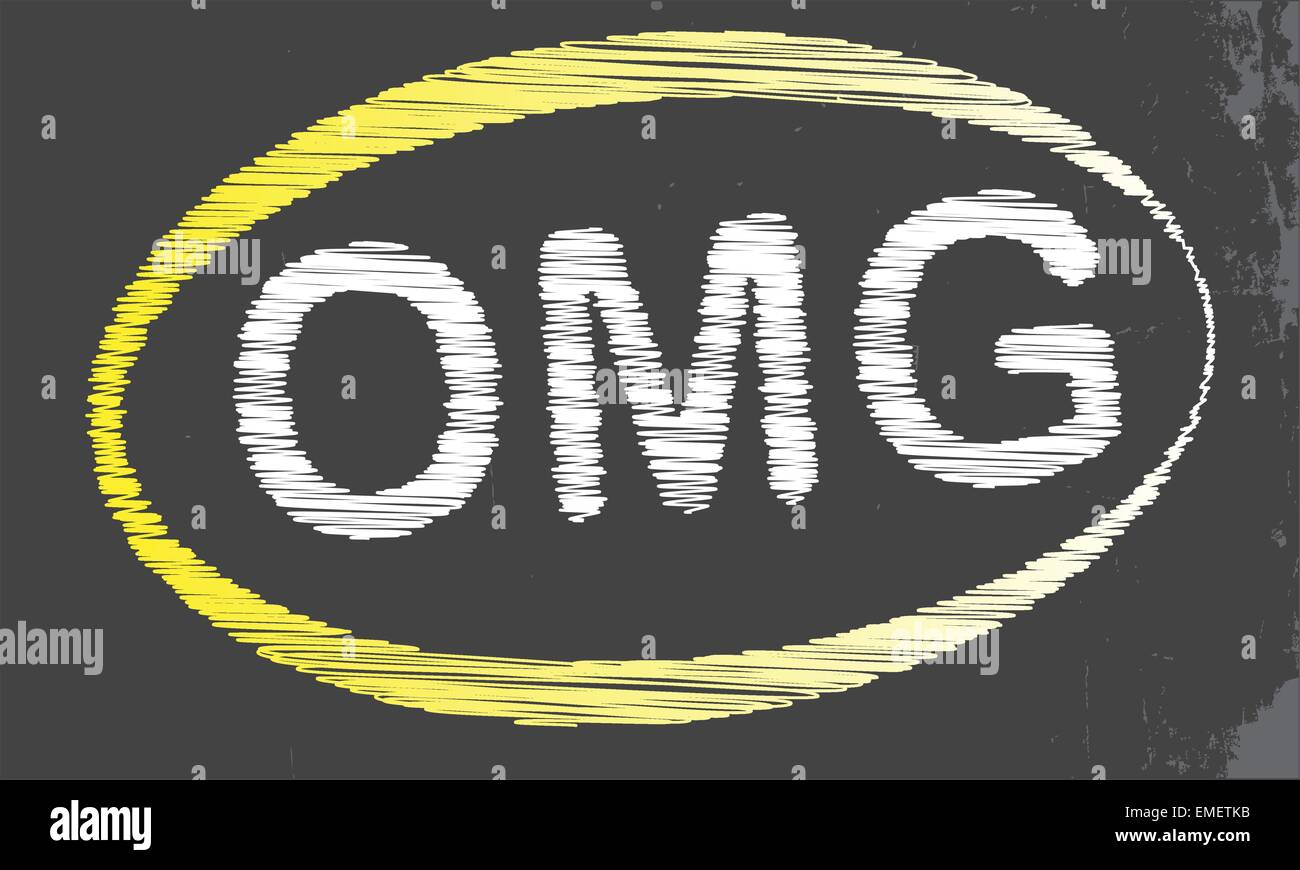 Omg symbol Stock Vector Images - Alamy