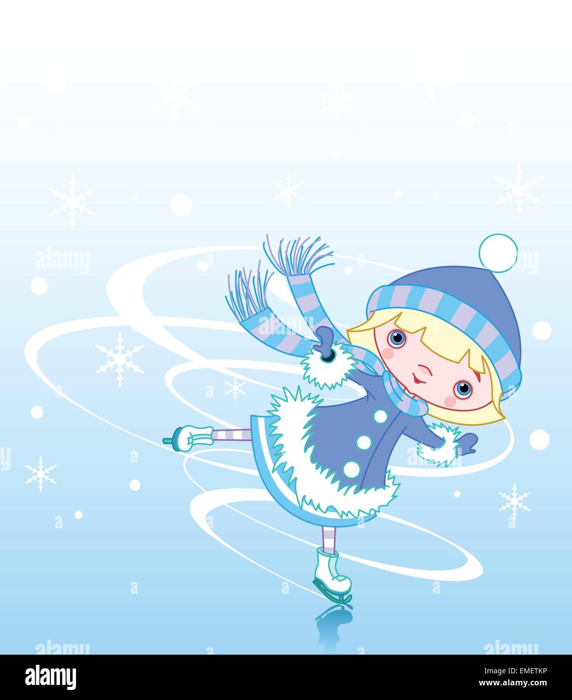 Cartoon skater girl hi-res stock photography and images - Alamy