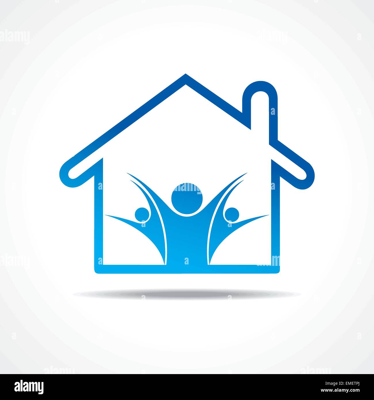 Life in home Stock Vector Images - Alamy