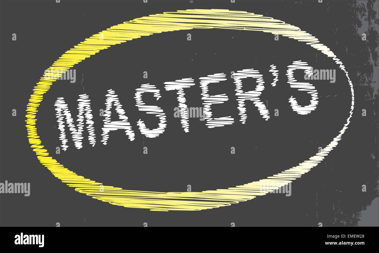 Master's Stock Vector Images - Alamy