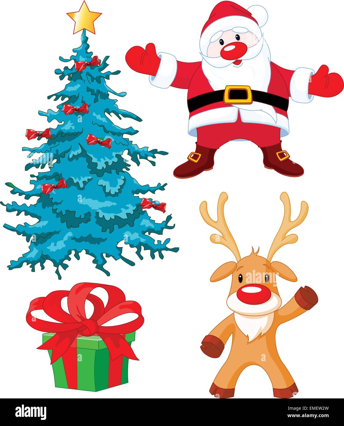Claus set Stock Vector Images - Alamy