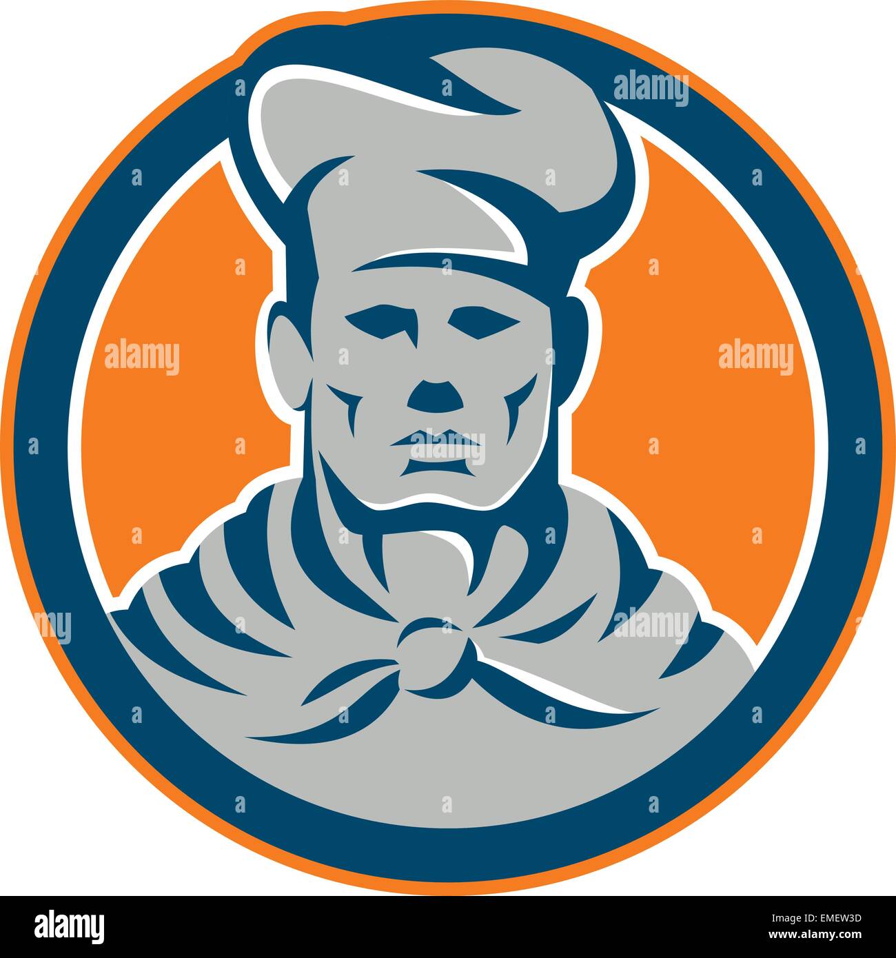 Man with hat retro Stock Vector Images - Alamy