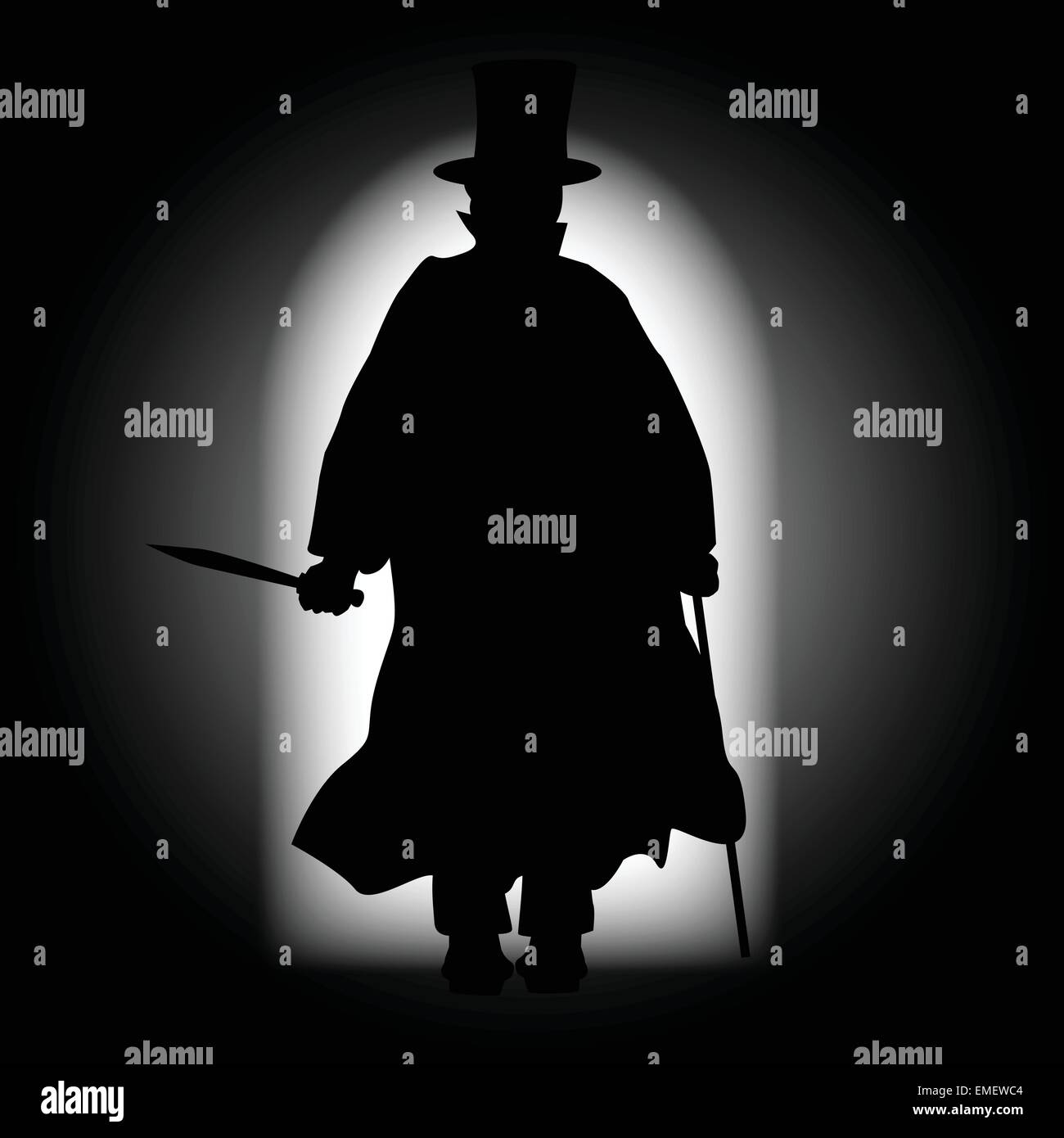 Jack the Ripper Stock Vector Image & Art - Alamy