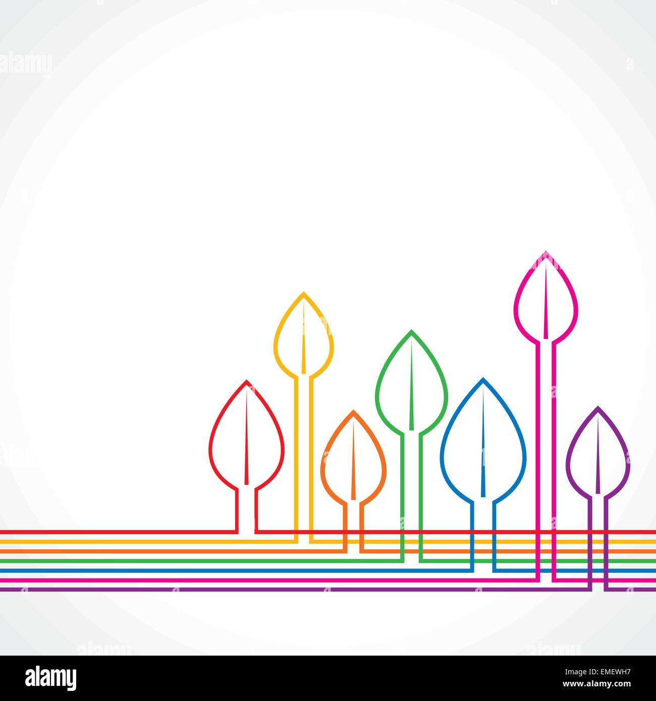 Colorful leaf background stock vector Stock Vector Image & Art - Alamy