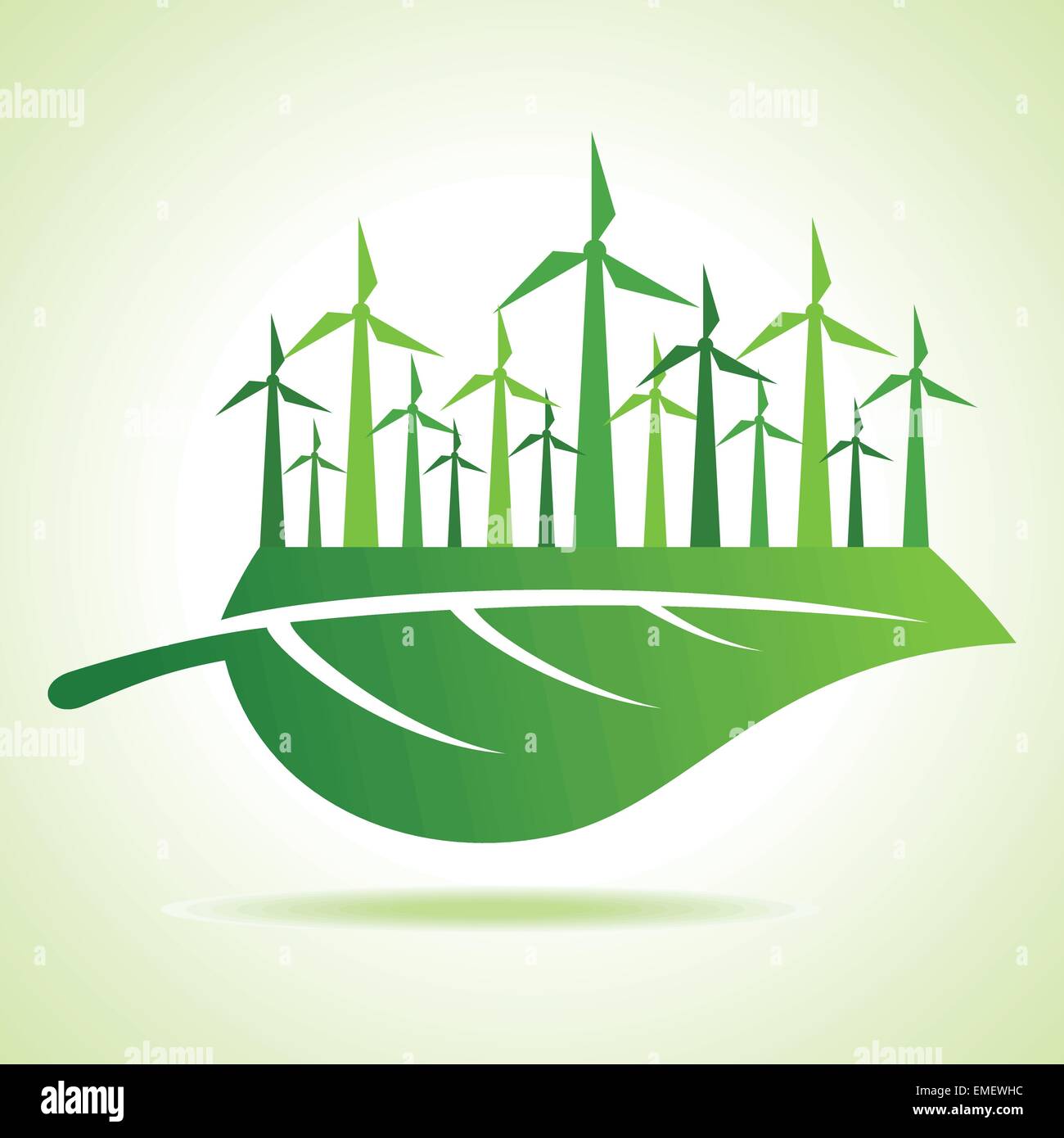 Wind mill leaf hi-res stock photography and images - Alamy