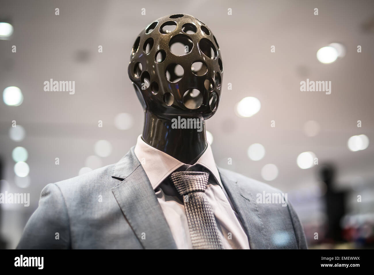 Stylish mannequin outside showcases a shopping center Stock Photo - Alamy