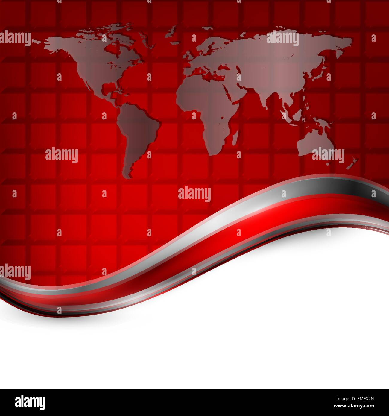 vector background with map Stock Vector Image & Art - Alamy